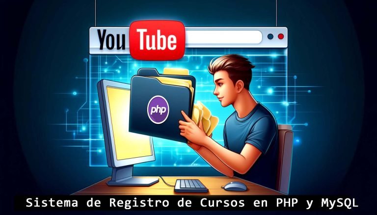 Sistema de Registro de Cursos en PHP y MySQL - ConfiguroWeb